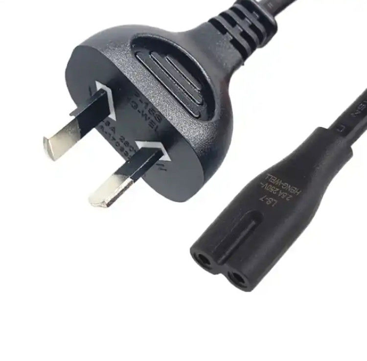 2 Pin Power Plug Australia Power Cords Extension Cords Australia SAA ...