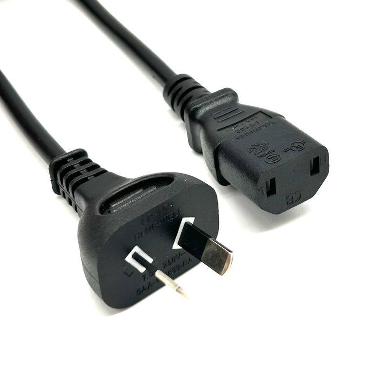 SAA Connector C17 AU Power Cords Australia 2 Pin Plug Extension Cords 7 ...