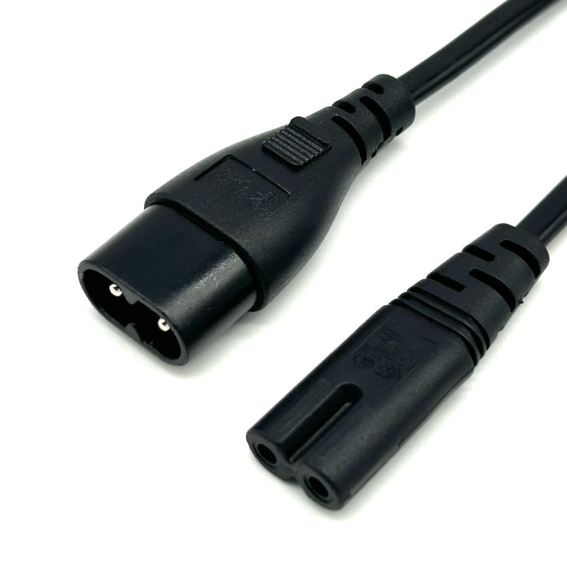 IEC Extension Power Cord CEE C7 C8 Male And Female 2.5A/3A Extension Cable