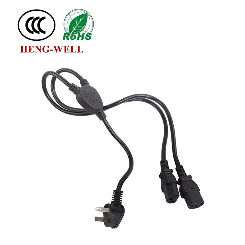 Extension Cords With Y-Splitter Customized Color Length Power Cable For ...