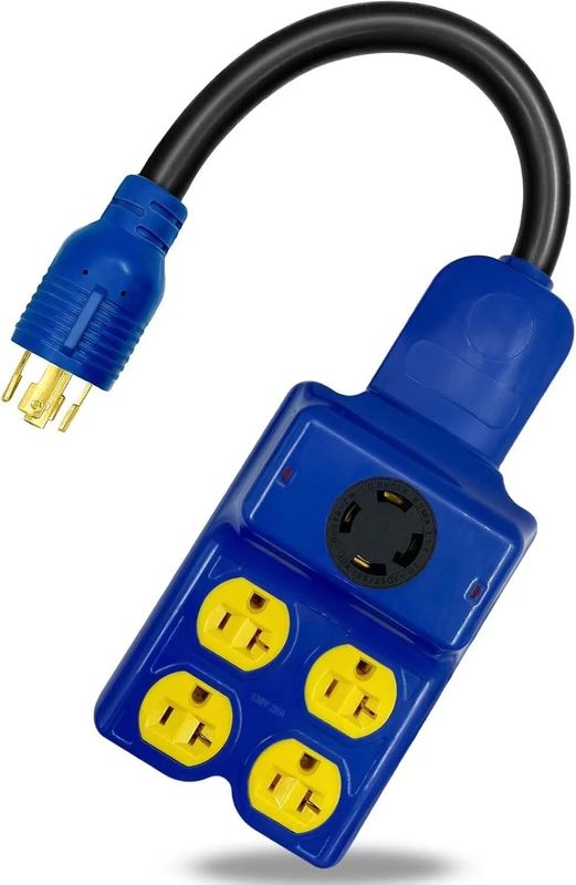 10AWG/4C USA Power Cord NEMA 14-30P RV Power Adapter