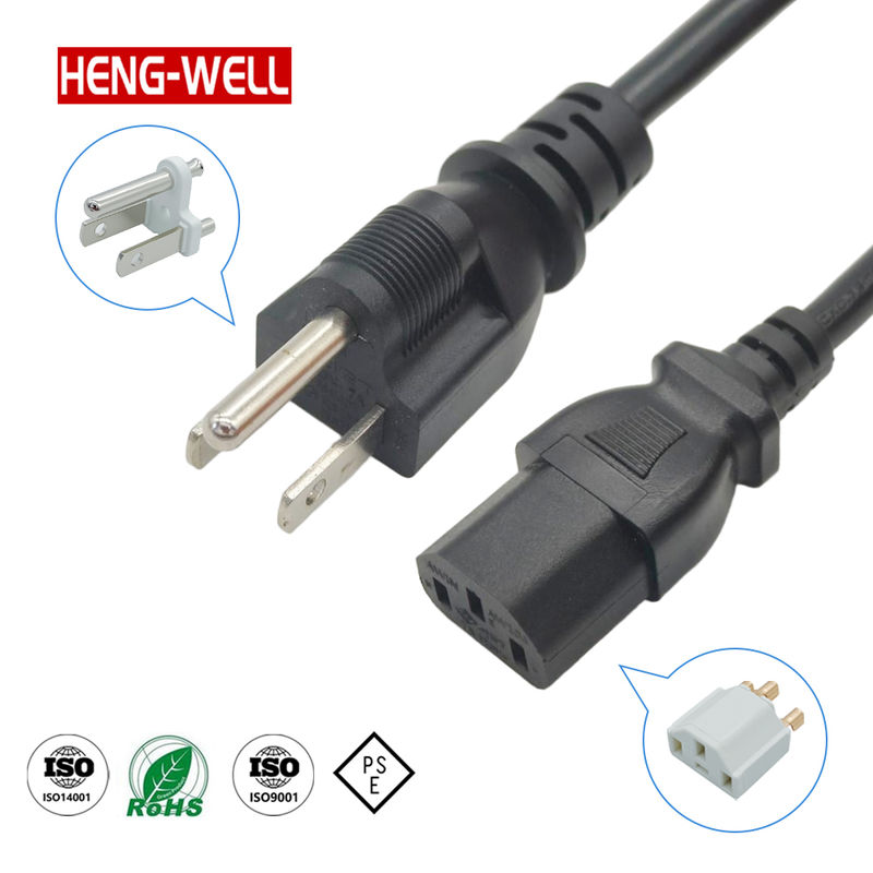 PSE Certified Japanese Style Power Cord Japan Waterproof 3 Pin Plug ...