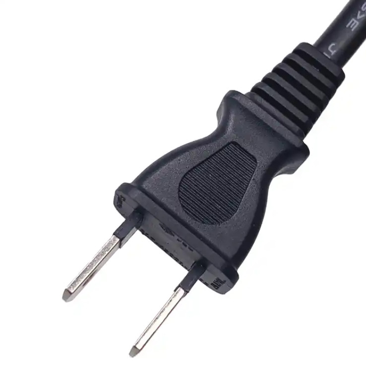 2 Pin Plug JET Certification PSE c7 power cord