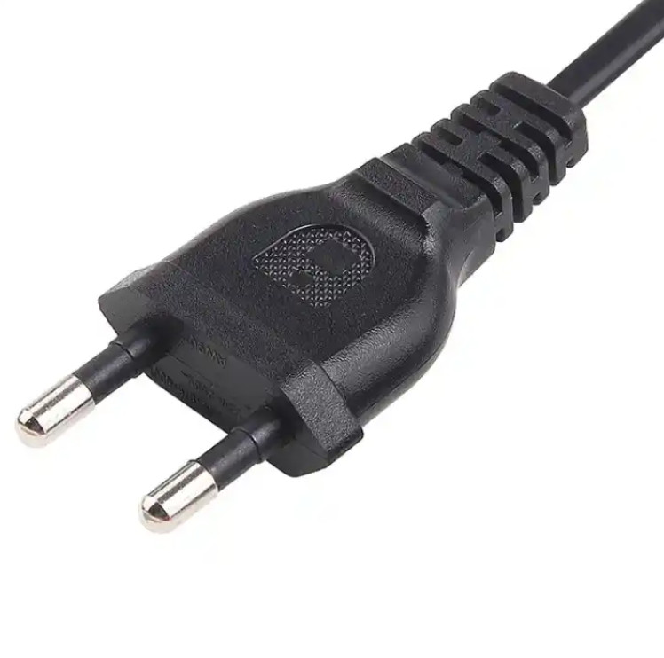 AC Korea Power Cord 2 Pin Extension Plug KC Approval 2.5A 250V